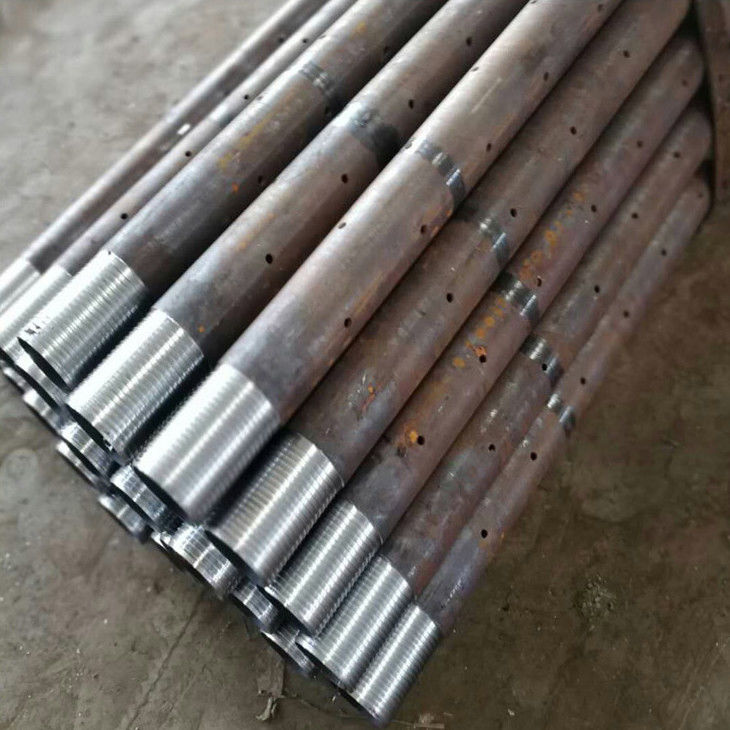 Seamless Externally Threaded Tube Geological Drilling Grouting Pipe For ...