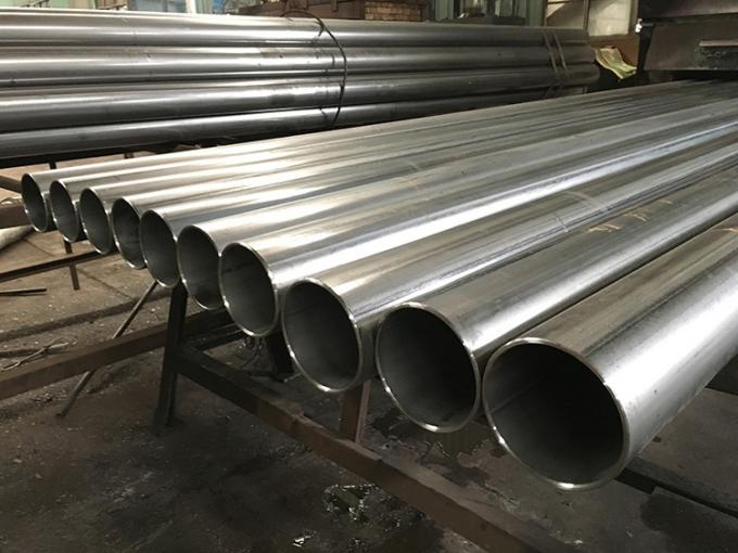 High Strength Welded Steel Tube 1 - 35Mm Thickness Round Section Shape