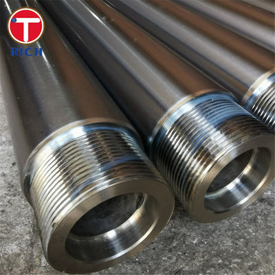 CNC Machining Roller Shaft Hollow Piston Rod Thick Wall 4 Inch Threaded ...